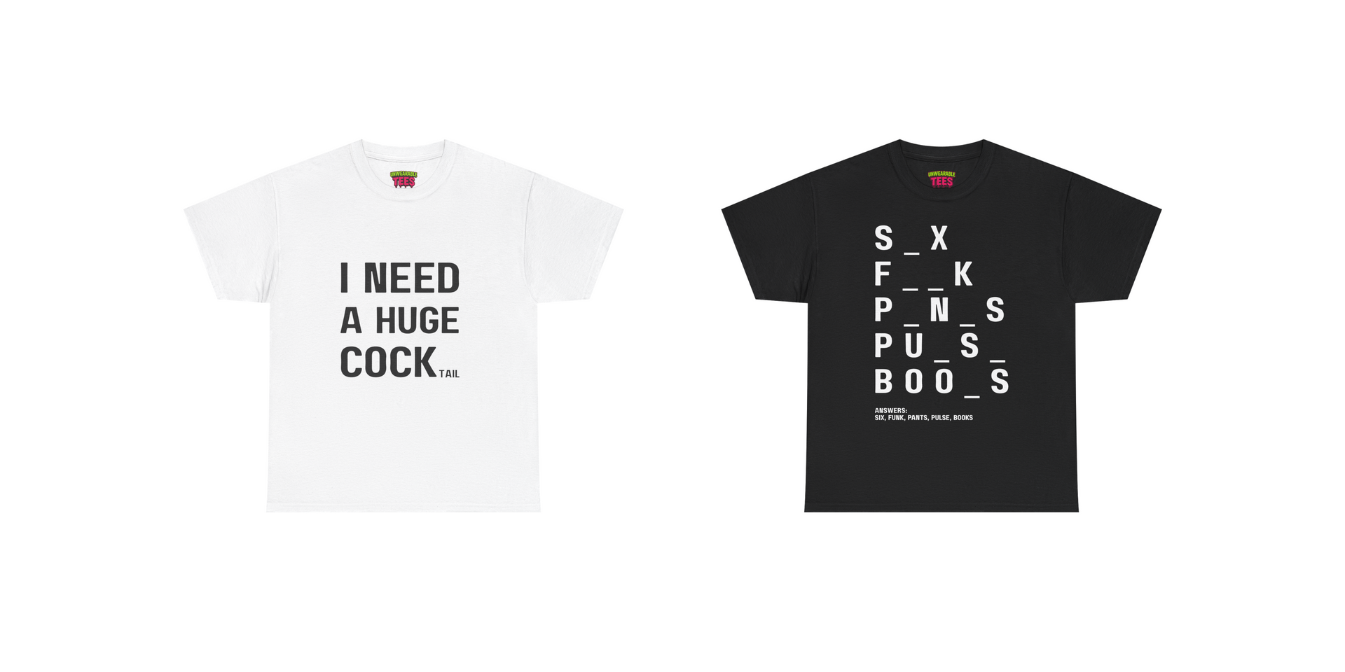 Collections – Unwearable Tees