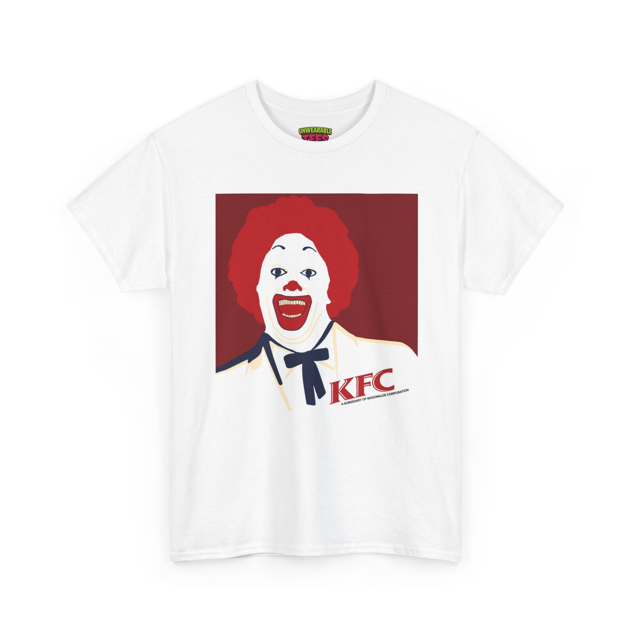 KFC or McDonald's T-Shirt | Funny Logo T-shirts | Unwearable Tees ...