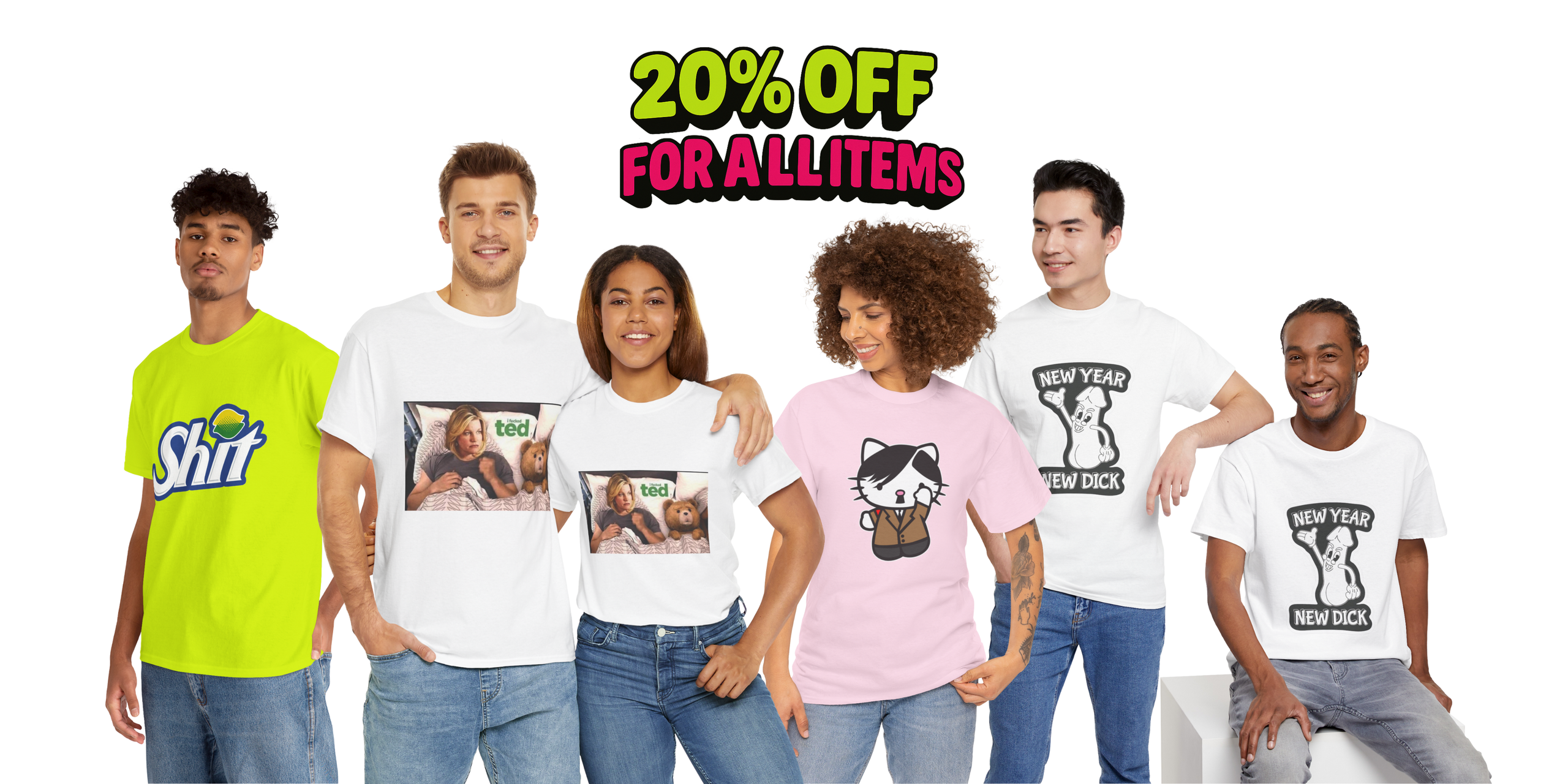 Unwearable Tees | Funny, Meme, Parody, Unwearable & Offensive T-Shirts